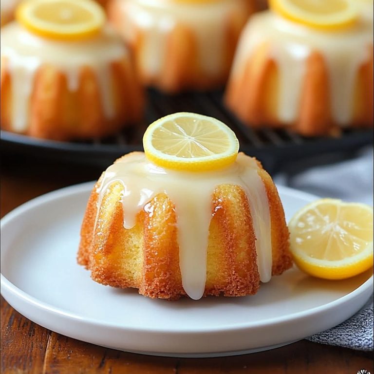 Mini Lemon Bundt Cakes Recipe – Cook For You