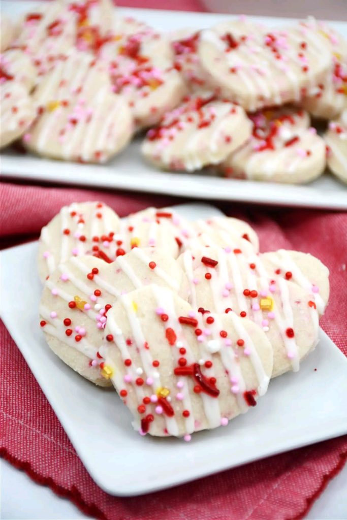 Mini Valentine Shortbread Cookies – Cook For You