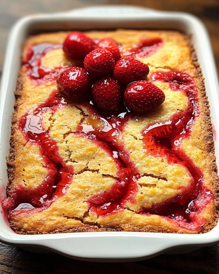 Sweet Strawberry Cornbread Delight – Cook For You