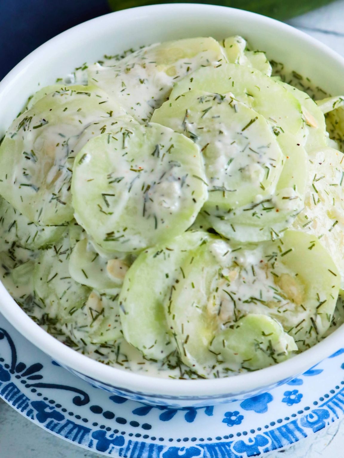 Traditional Polish Cucumber Salad (Mizeria) – A Classic Delight – Cook ...