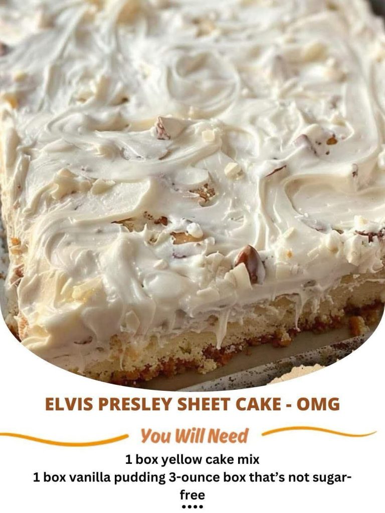 Elvis Presley Sheet Cake Recipe – Cook For You