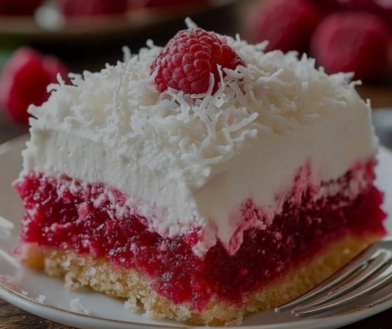 Raspberry Zinger Poke Cake – Cook For You
