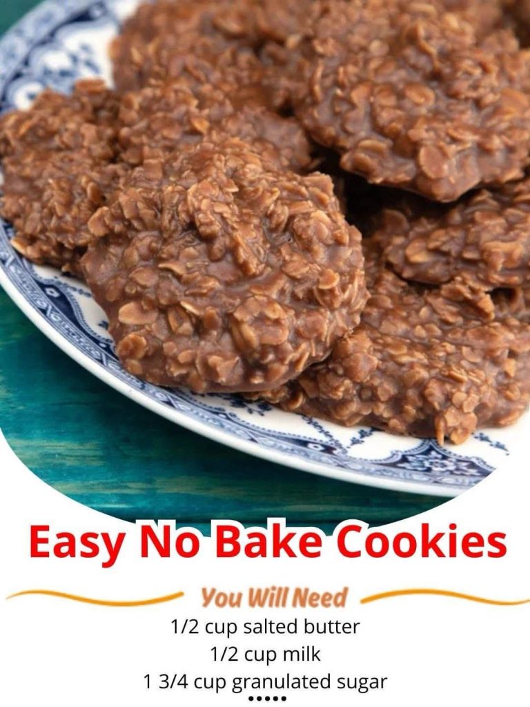 Easy No-Bake Cookies: A Timeless Treat – Cook For You