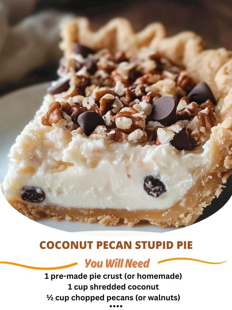 Coconut Pecan Stupid Pie: A Sweet Treat You Can’t Resist – Cook For You