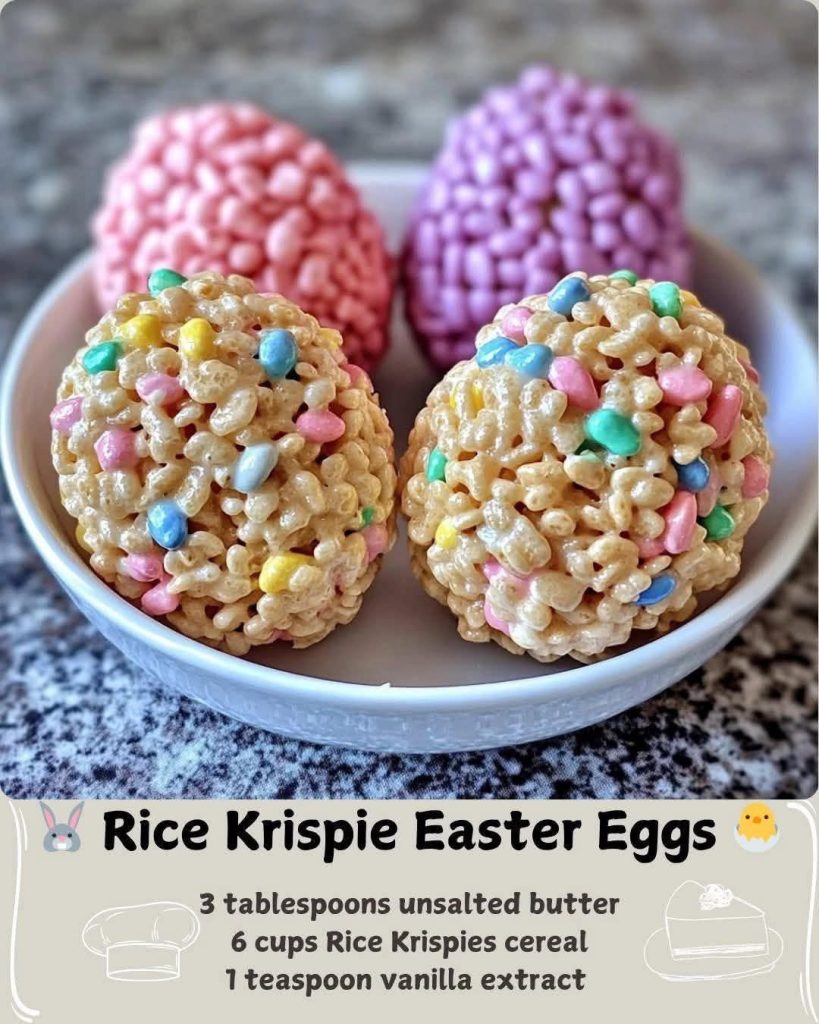 Rice Krispie Easter Eggs – Cook For You