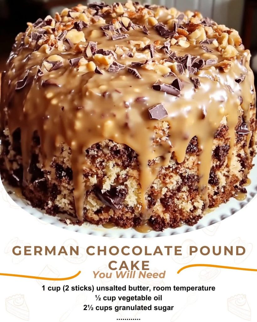 German Chocolate Pound Cake: A Decadent Love Affair in Every Slice ...