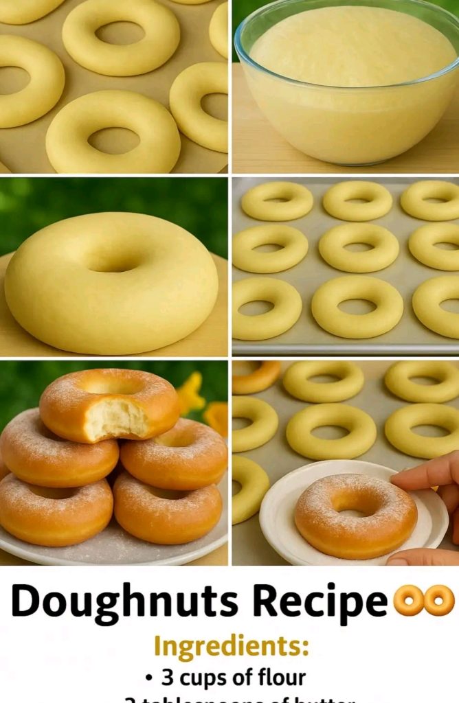 Classic Homemade Fluffy Doughnuts Recipe – Cook For You