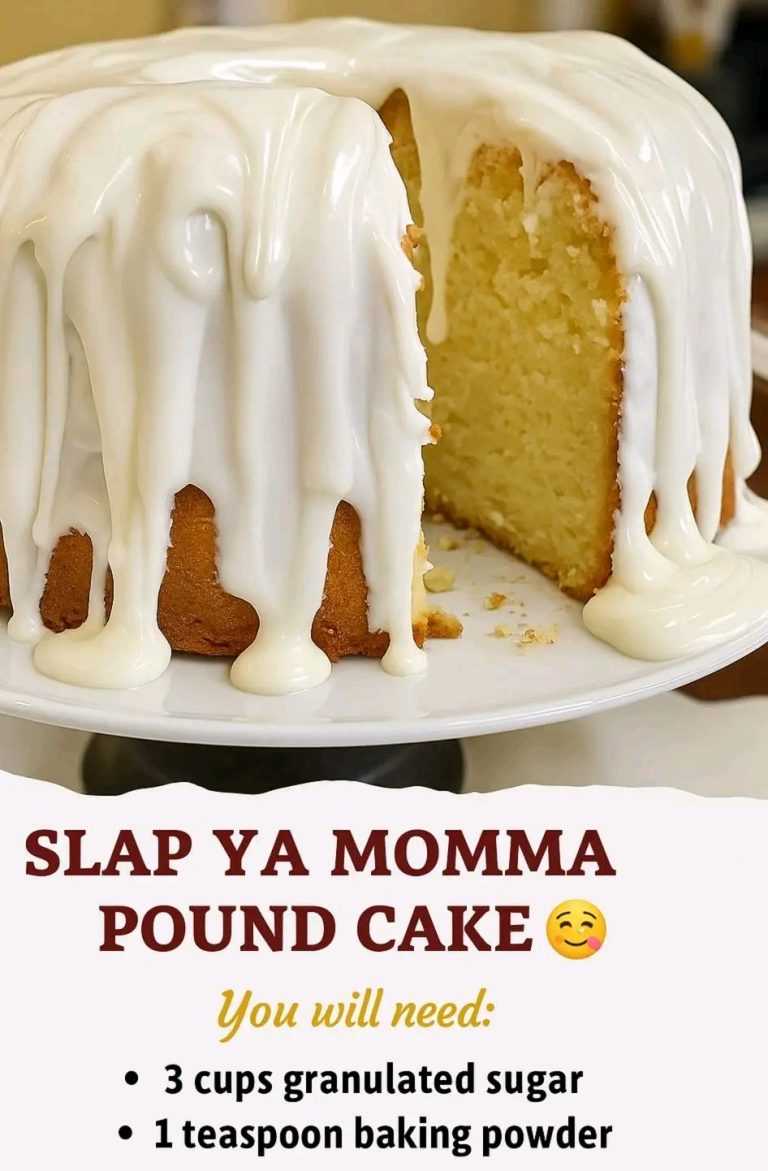 Slap Ya Momma Pound Cake Recipe – Cook For You