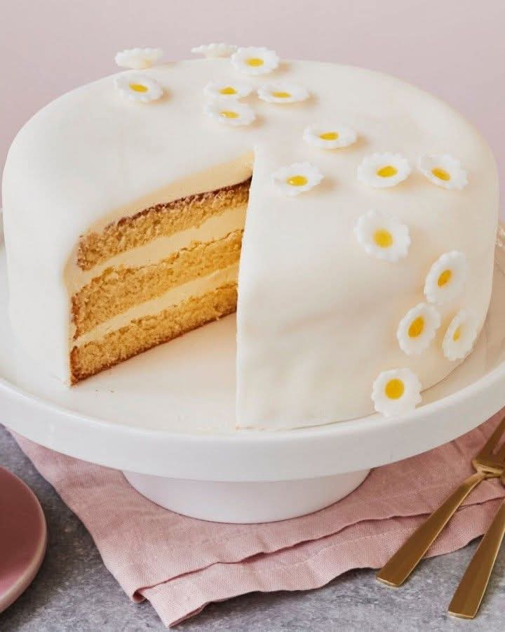 Buttercream Cake with Fondant – Cook For You