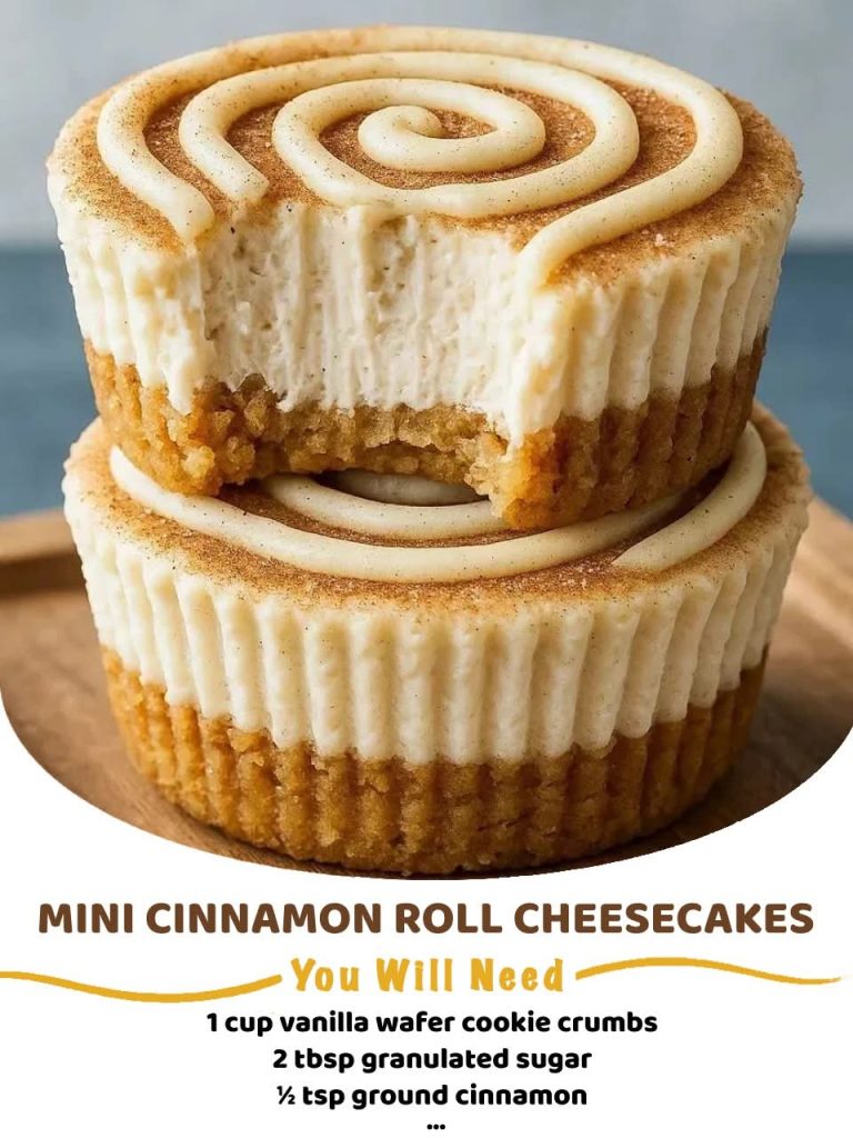 Mini Cinnamon Roll Cheesecakes – Cook For You