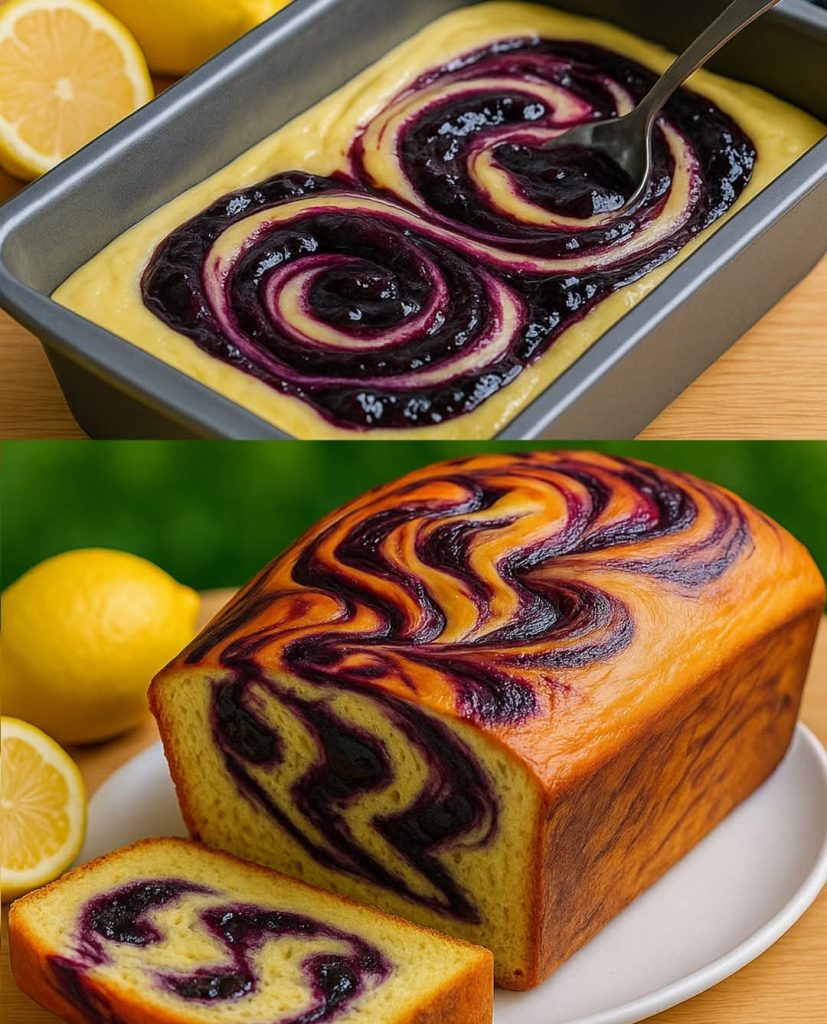 Lemon Blueberry Swirl Bread – Cook For You