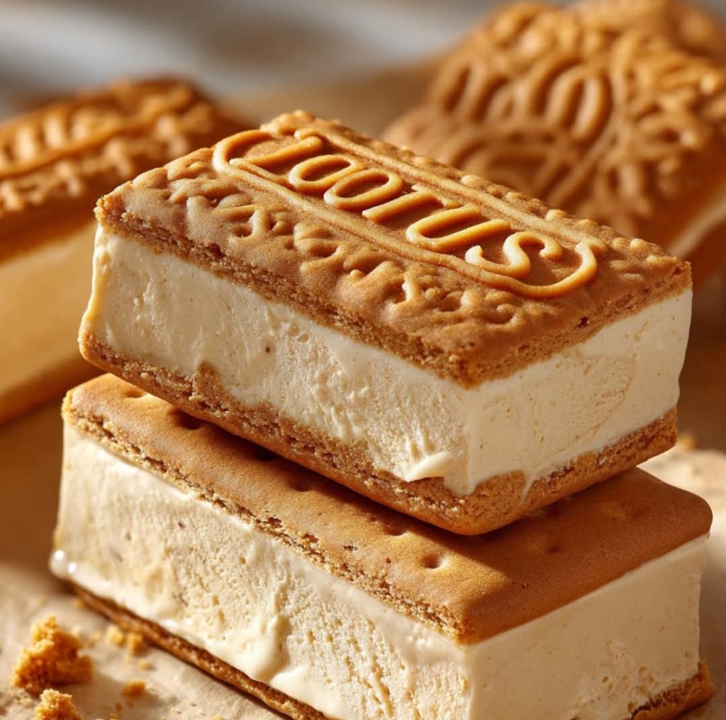 Biscoff Ice Cream Sandwiches – Cook For You