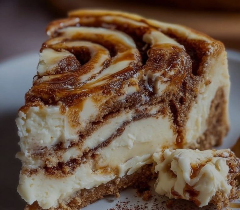 Cinnamon Roll Cheesecake Magic – Cook For You