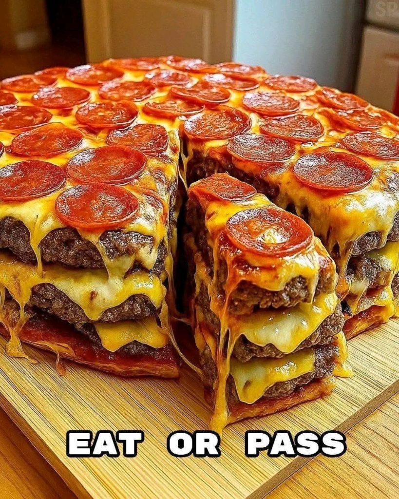 Ultimate Double Cheeseburger Pizza Stack Recipe – Cook For You
