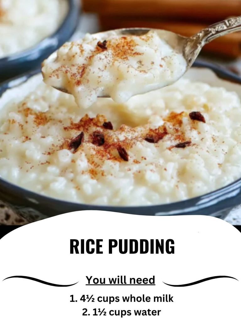 Old-Fashioned Creamy Rice Pudding with Cinnamon & Love – Cook For You