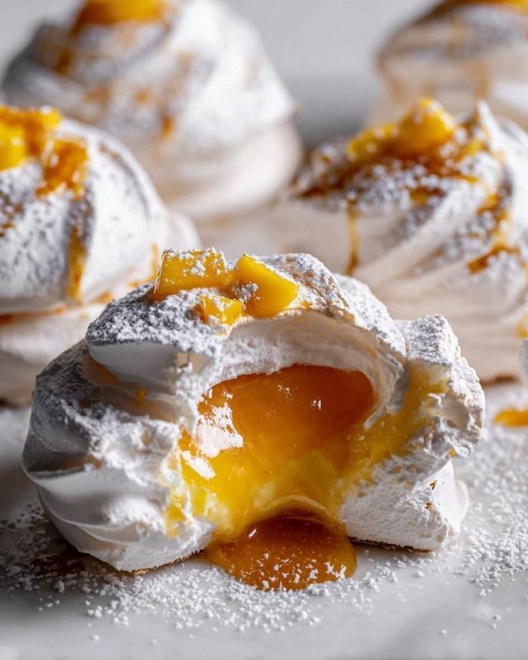 Miso Mango Meringue Clouds – Cook For You