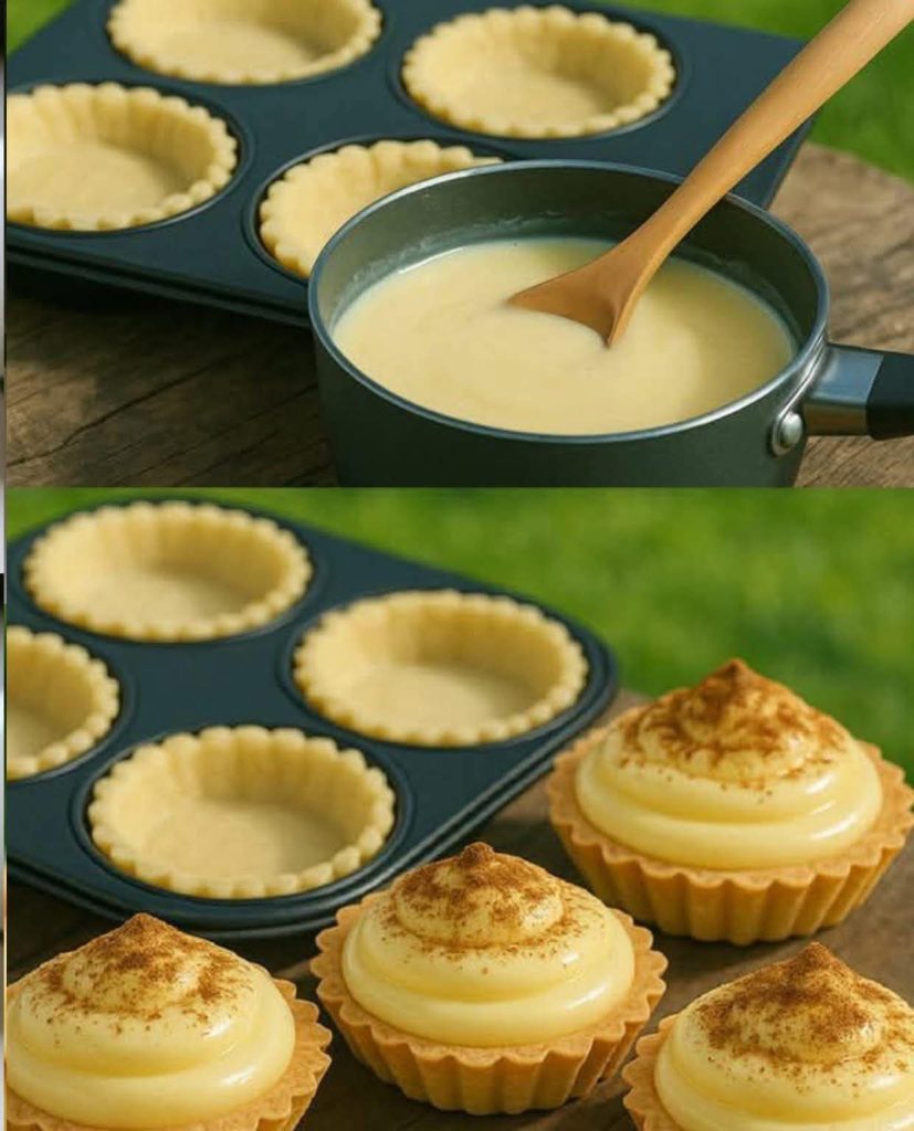 Mini Milk Tart Tarts – Cook For You