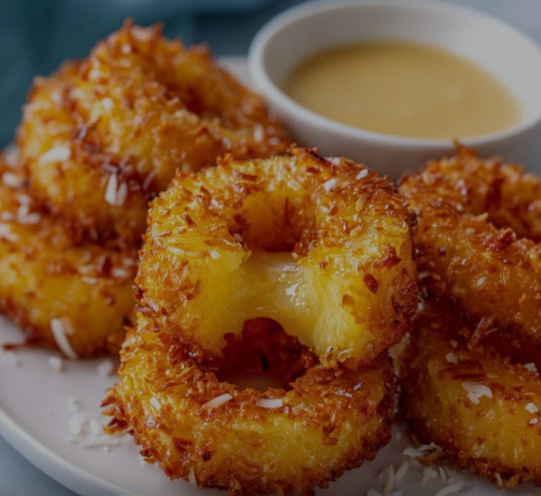 Fried Pineapple Rings – Cook For You