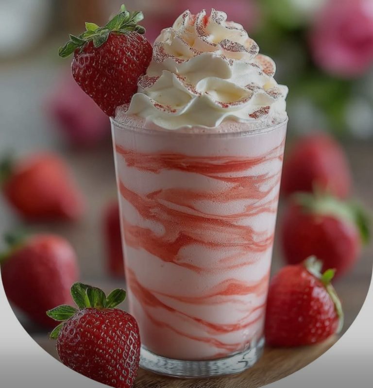 Strawberry Swirl Milkshake – Cook For You