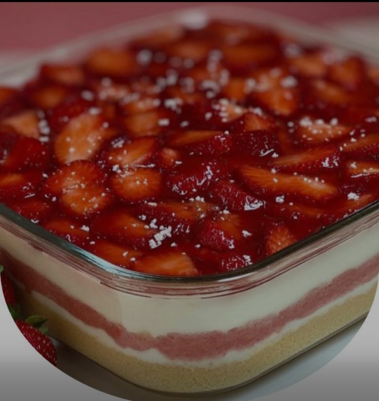 Strawberry Cold Cake – Cook For You