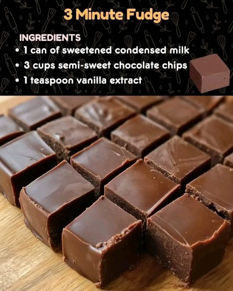 3-Minute Fudge – Cook For You