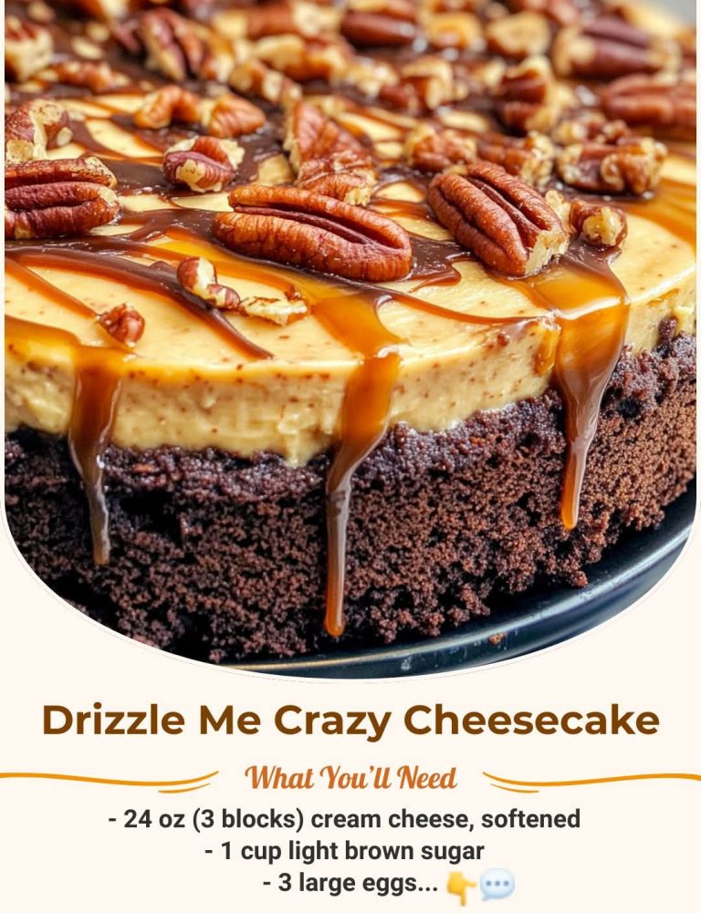 Drizzle Me Crazy Pecan Cheesecake – Cook For You