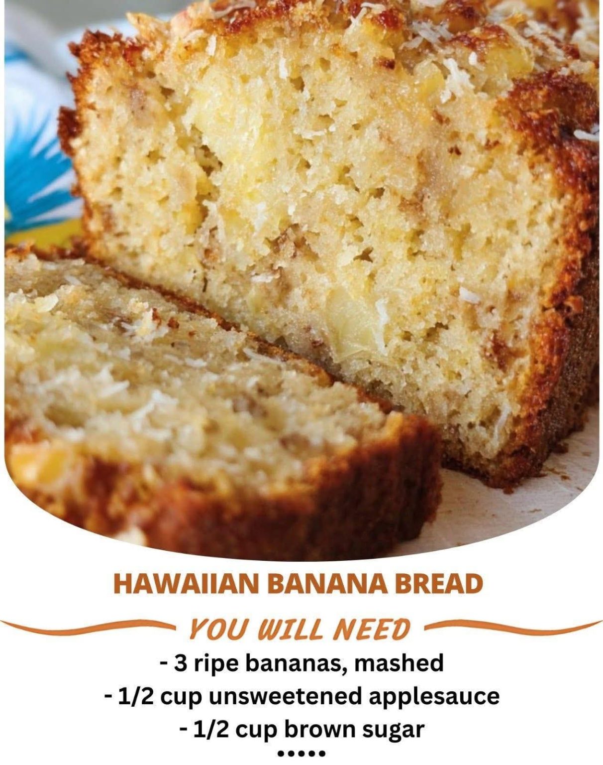Hawaiian Banana Bread Recipe – Cook For You