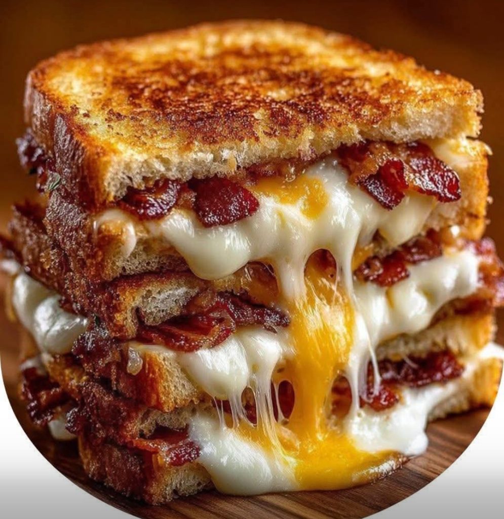 Triple Cheese Bacon Melt – Cook For You