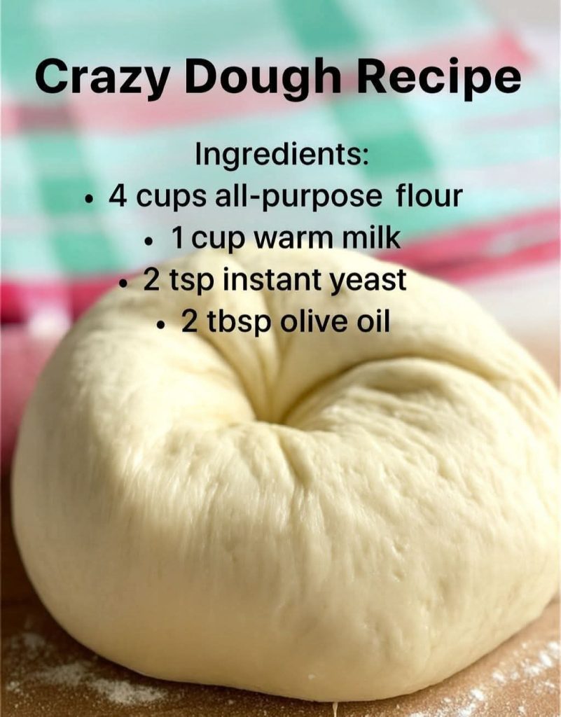 Crazy Dough Recipe – Cook For You