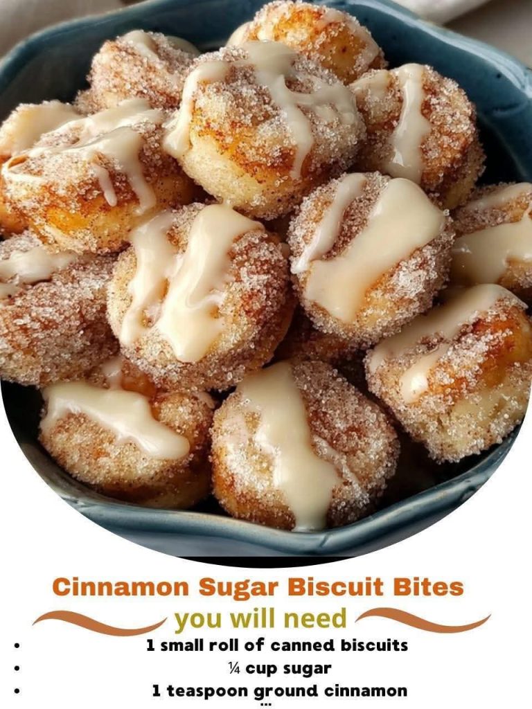 Cinnamon Sugar Biscuit Bites – Cook For You