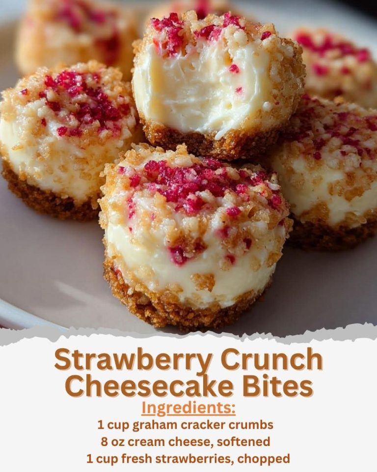 Strawberry Crunch Cheesecake Bites: A Delightful Sweet Treat – Cook For You
