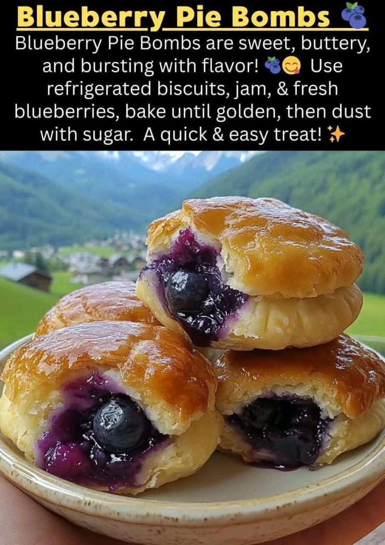 Blueberry Pie Bombs – Cook For You