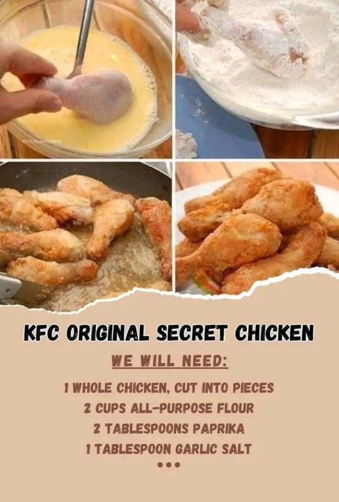 KFC Original Secret Chicken Recipe – Cook For You