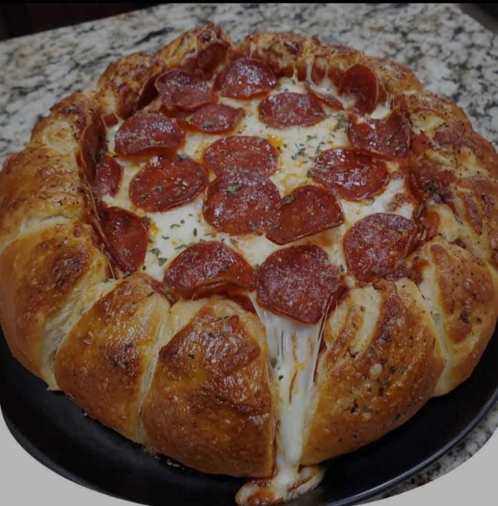 Stuffed Crust Pepperoni Pizza Recipe – Cook For You