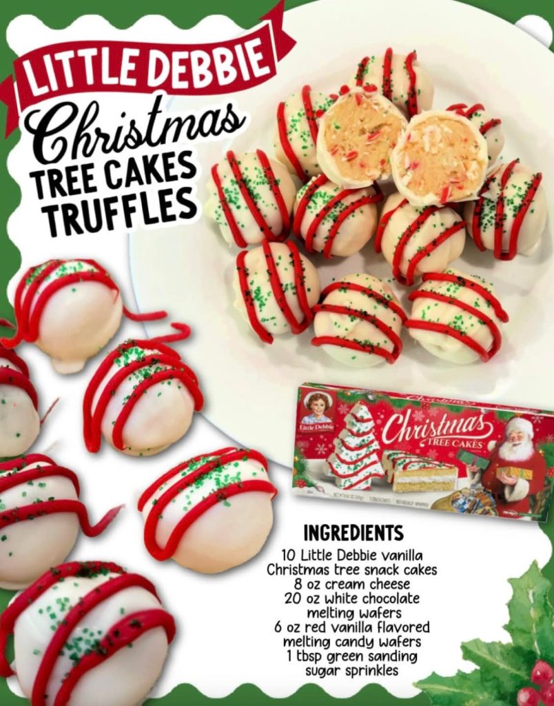 Little Debbie Christmas Tree Cake Balls: A Delicious Holiday Treat ...