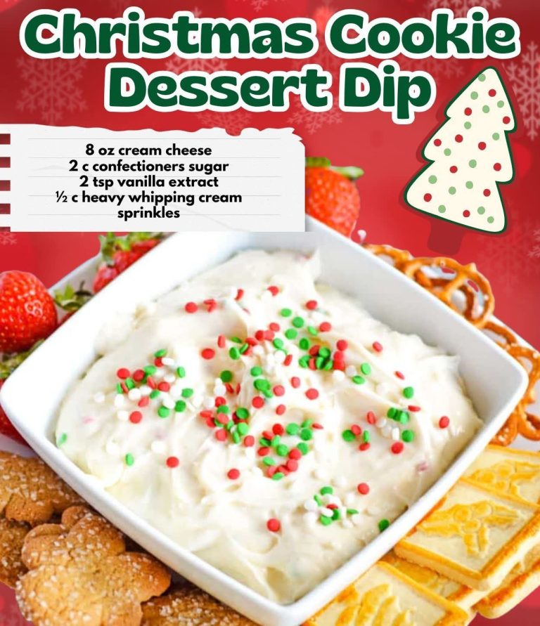 Christmas Cookie Dessert Dip Recipe – Cook For You