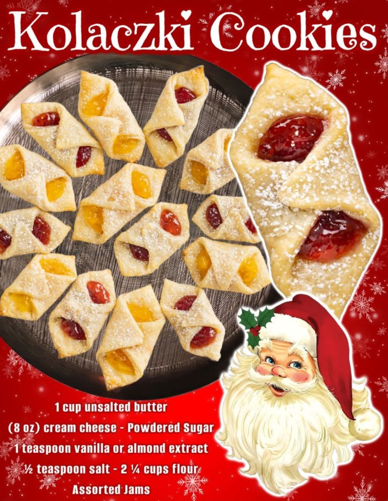 KOŁACZKI COOKIES (Polish Kolaczki Cookies – Cook For You
