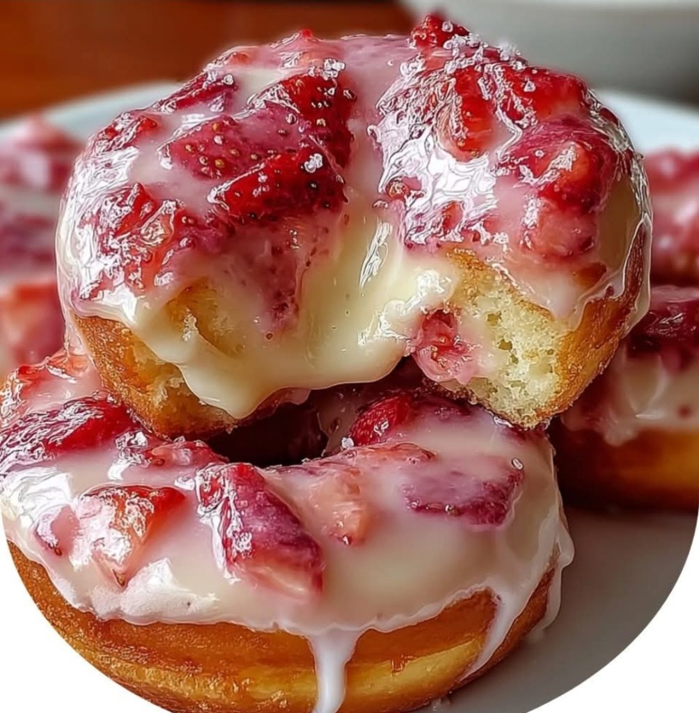 Strawberry Cheesecake Donut – Cook For You