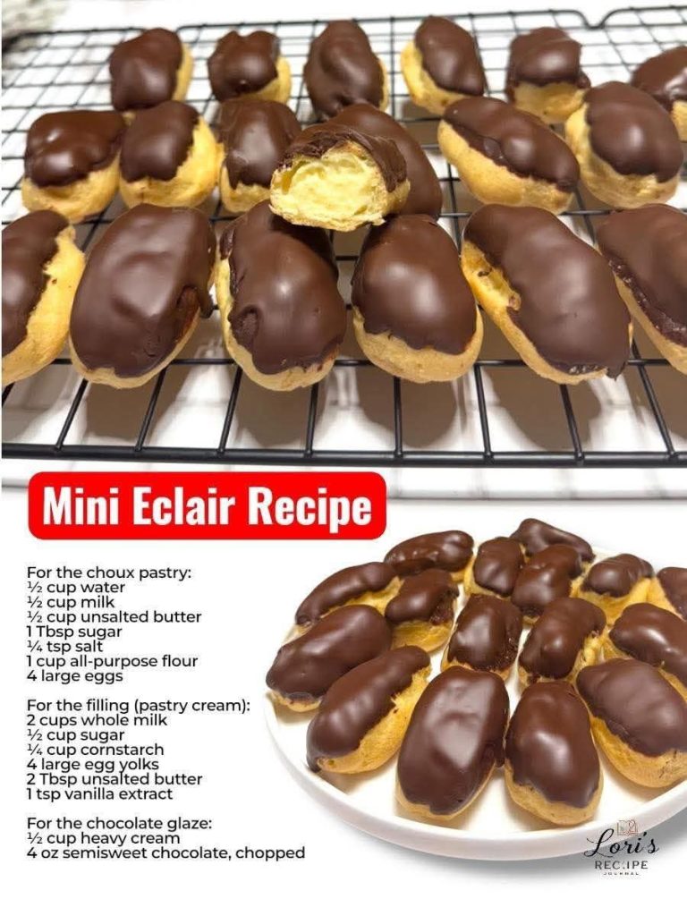 Classic Eclairs: A Decadent French Delight – Cook For You
