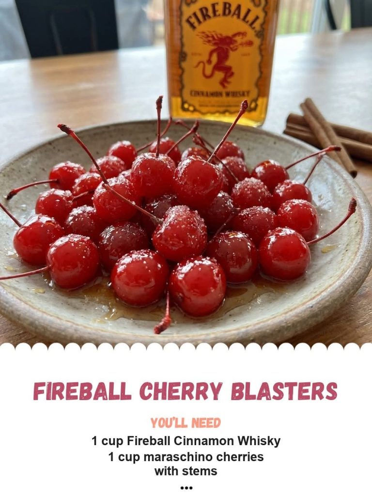 Fireball Cherry Blasters Recipe – Cook For You