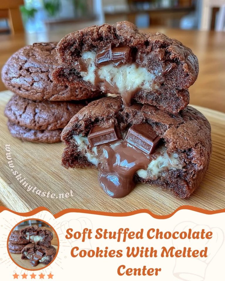 Soft Stuffed Chocolate Cookies With a Melted Center – Cook For You