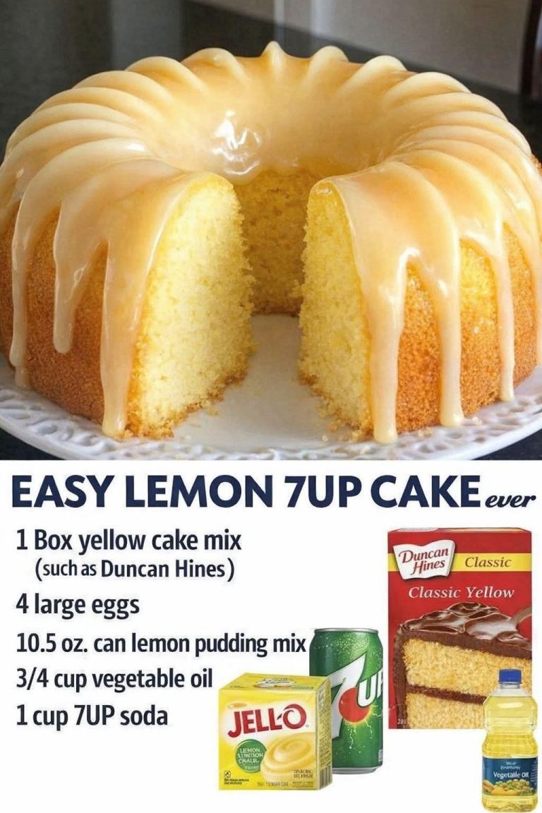 Easy Lemon 7Up Cake – Cook For You