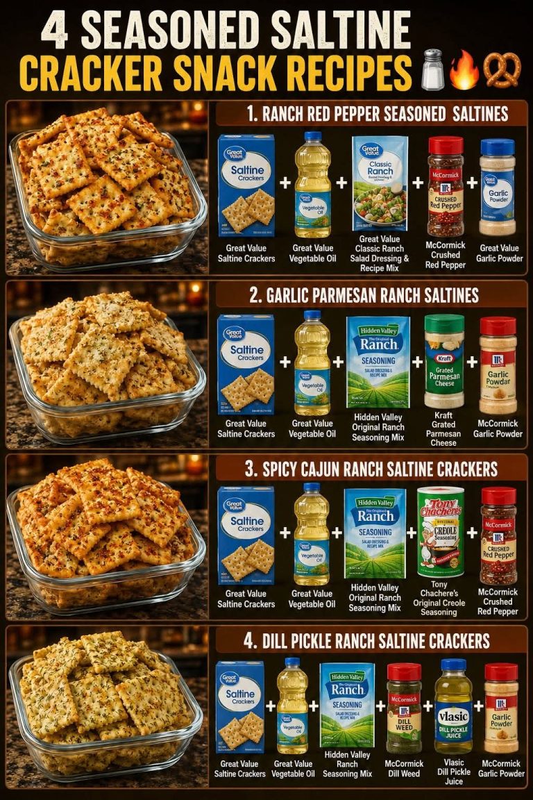 Seasoned Saltine Crackers – Cook For You