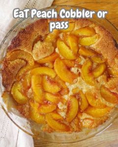 old-fashioned Peach Cobbler – Cook For You